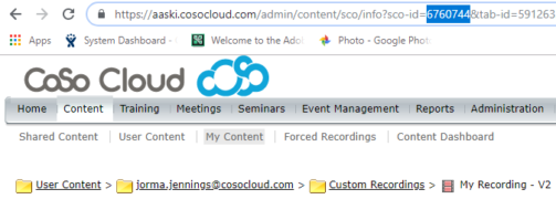 Blog_Adobe Connect - Recording SCO ID - CoSo Cloud | Secure Virtual ...
